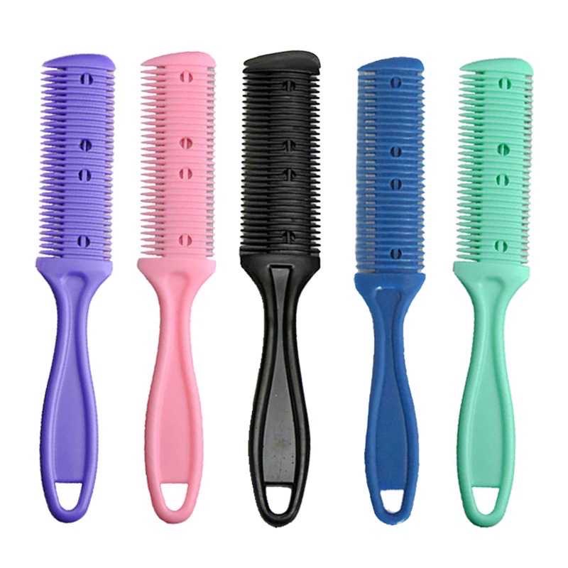 Jual Sisir Pisau Cukur Rambut Sasak Magic Comb Razor Potong Poni Bayi ...