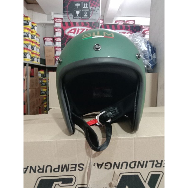 Jual HELM SLIM HEAD BY AIZO | Shopee Indonesia
