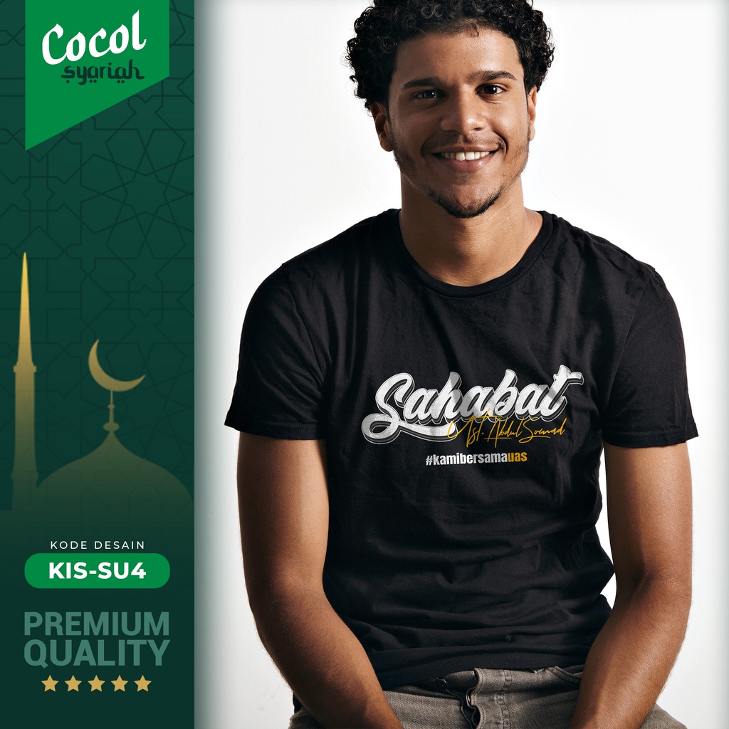 Jual Cocol Store - Kaos Islami Desain Kami Bersama UAS - Bahan Combed ...