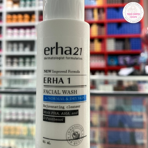 Jual ERHA 1 Facial Wash for Normal & Dry Skin 60ml - Sabun Muka Kulit ...