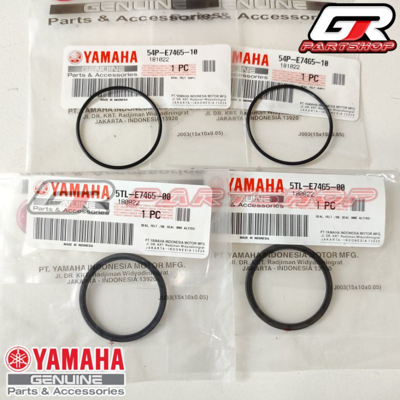 Jual SEAL + ORING SET PULLY MIO SPORTY SMILE SOUL FINO ORI YGP ORIGINAL YAMAHA SIL O-RING ...