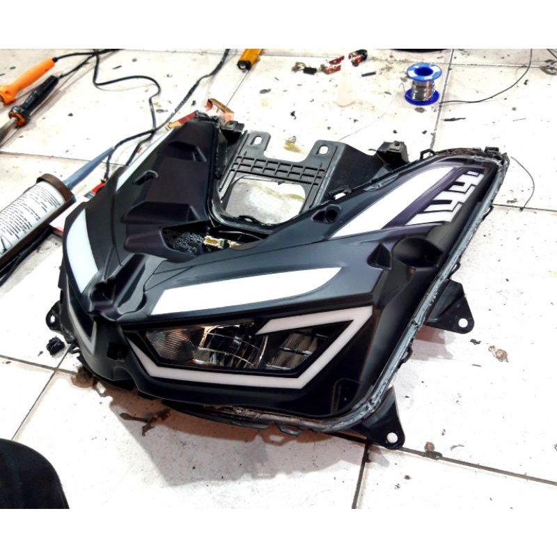Jual frame lampu vario 160 custom | Shopee Indonesia