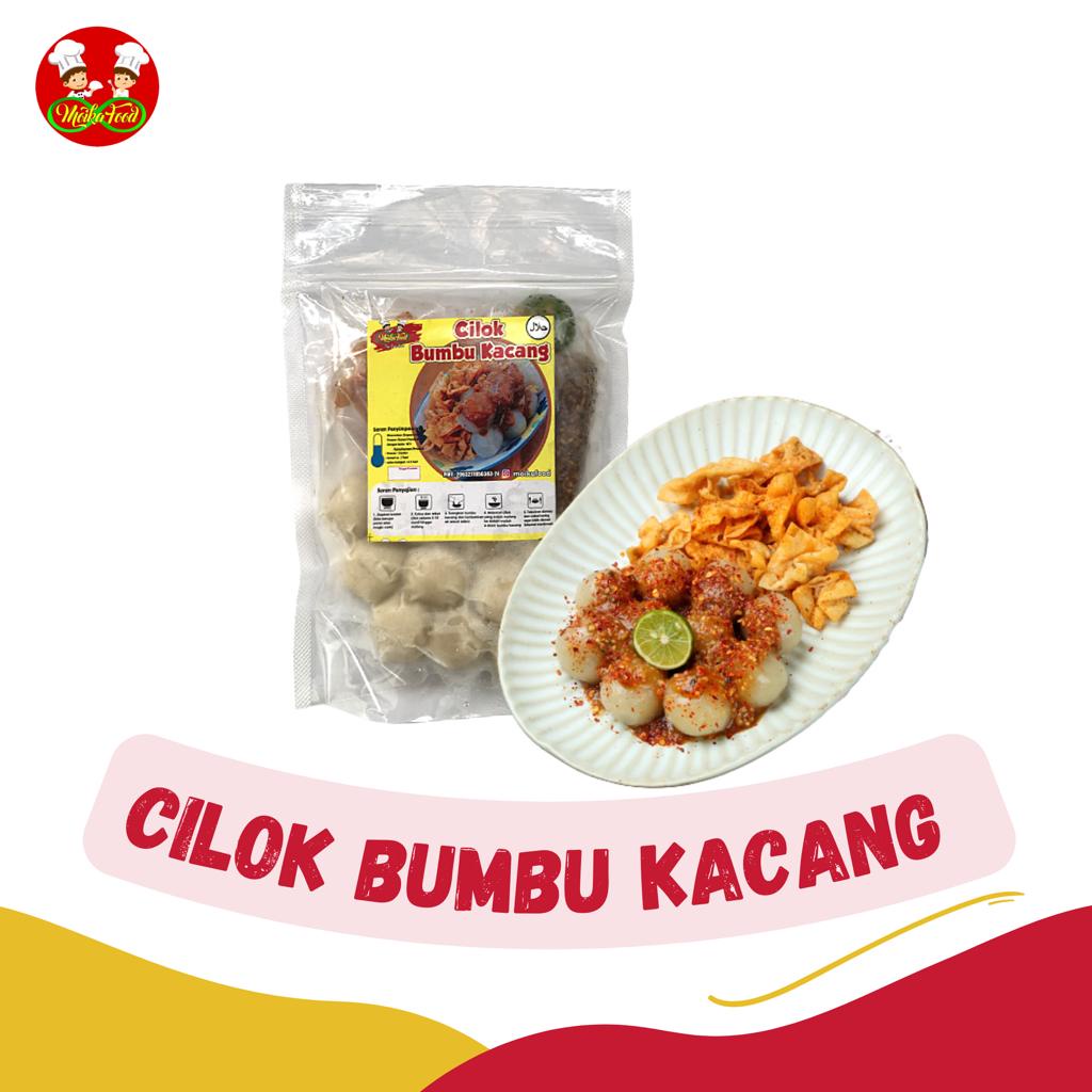 Jual Cilok Saus Kacang Pecel Pedas Enak Moikafood Frozen Food Cemilan ...