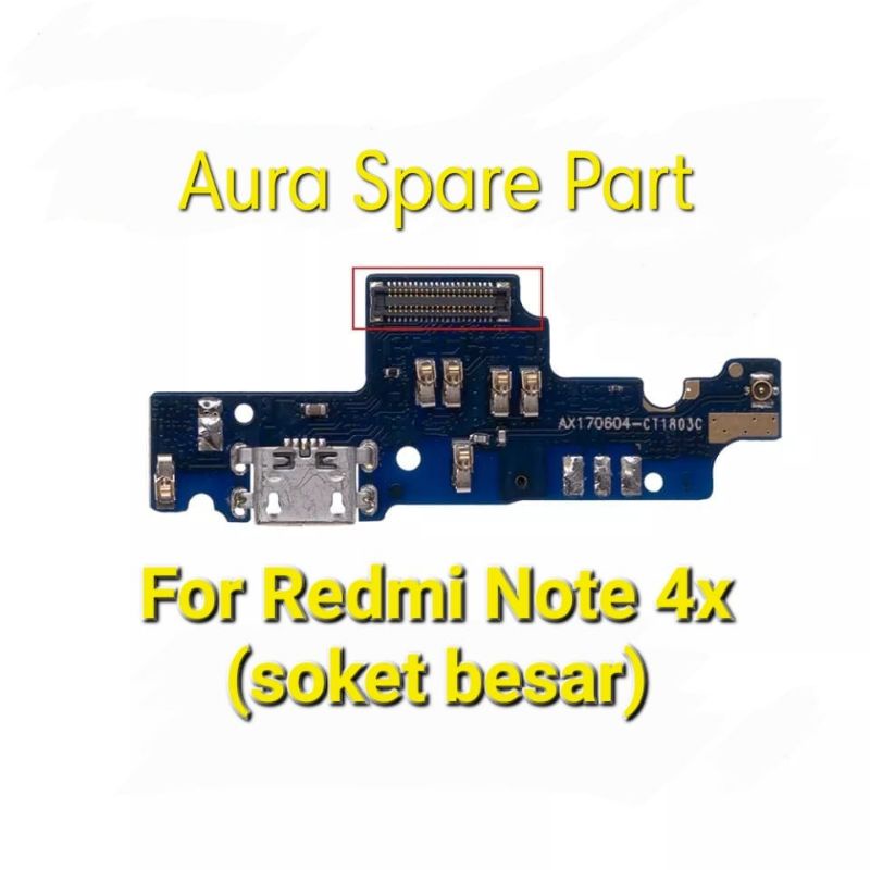 Jual flexible charger Redmi note 4X (soket besar) | Shopee Indonesia