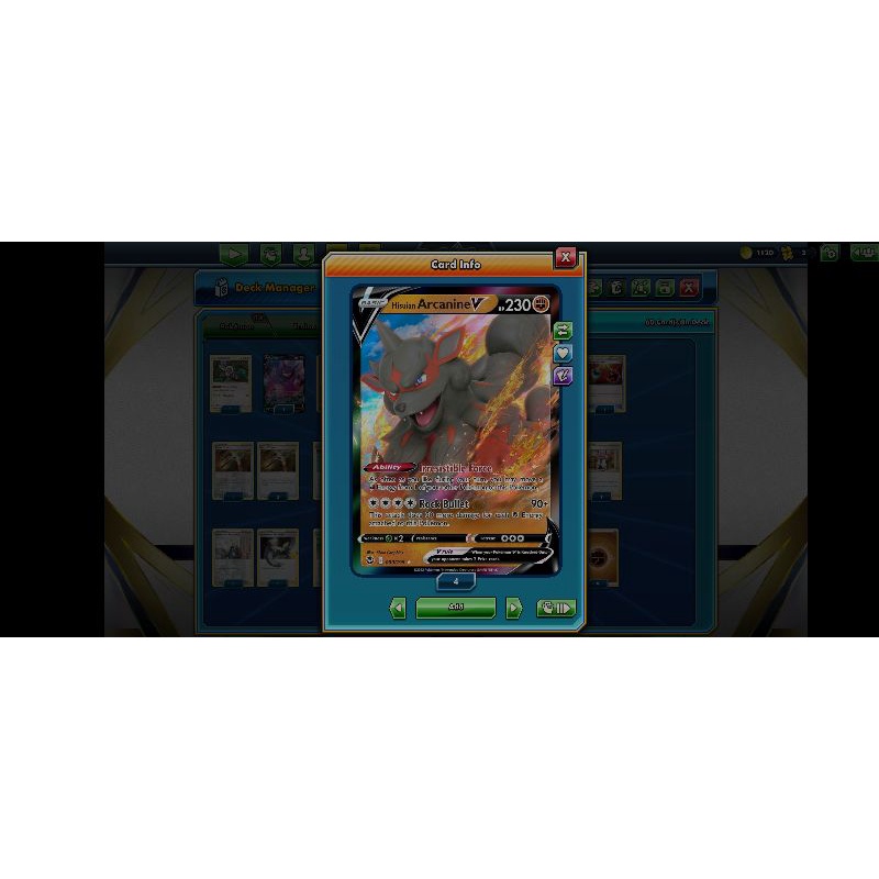 Jual PTCGO Arcanine V tank deck Pokemon trading card game online ...