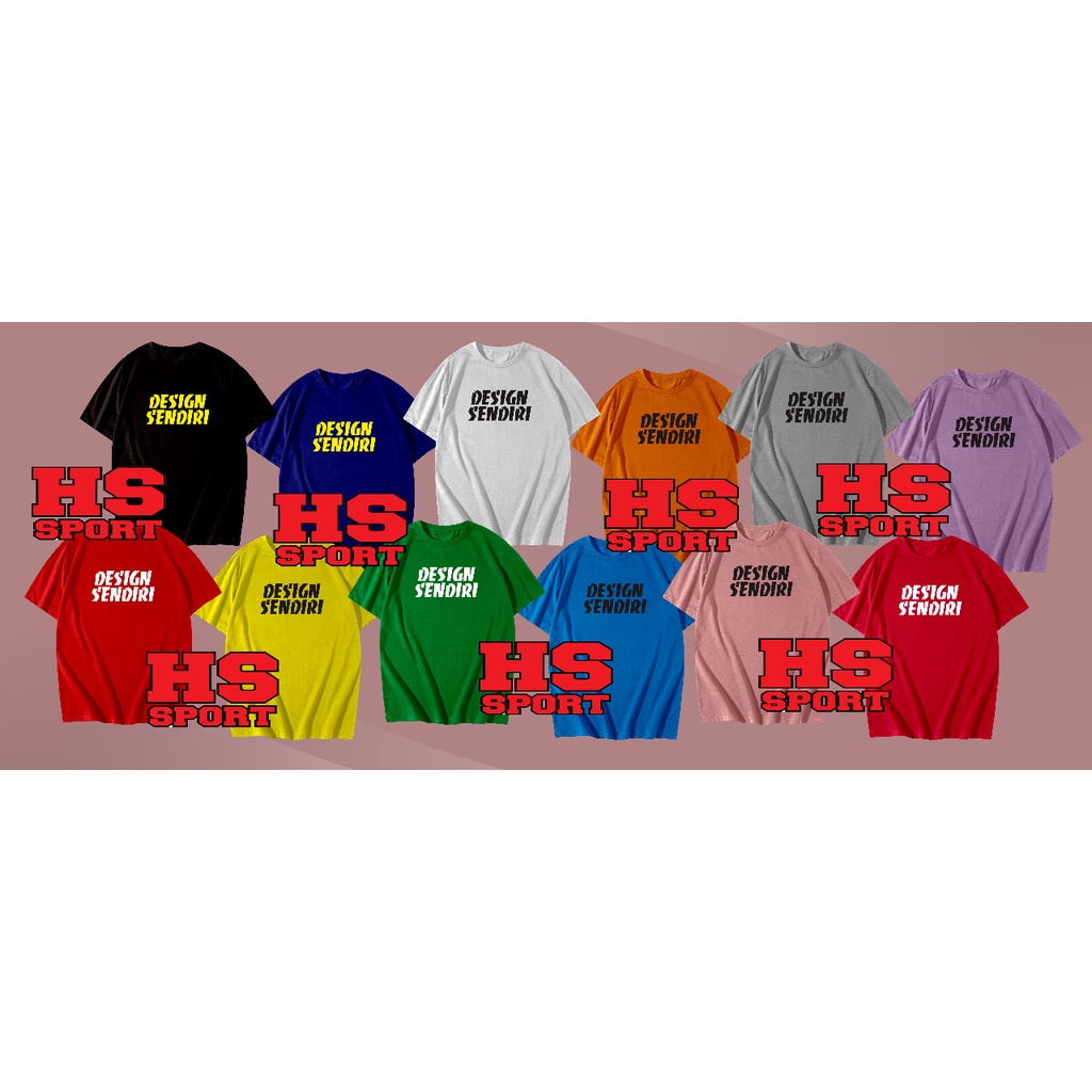 Jual KAOS CUSTOME SABLON - BAJU SABLON CUSTOM GAMBAR FOTO Tulisan ...