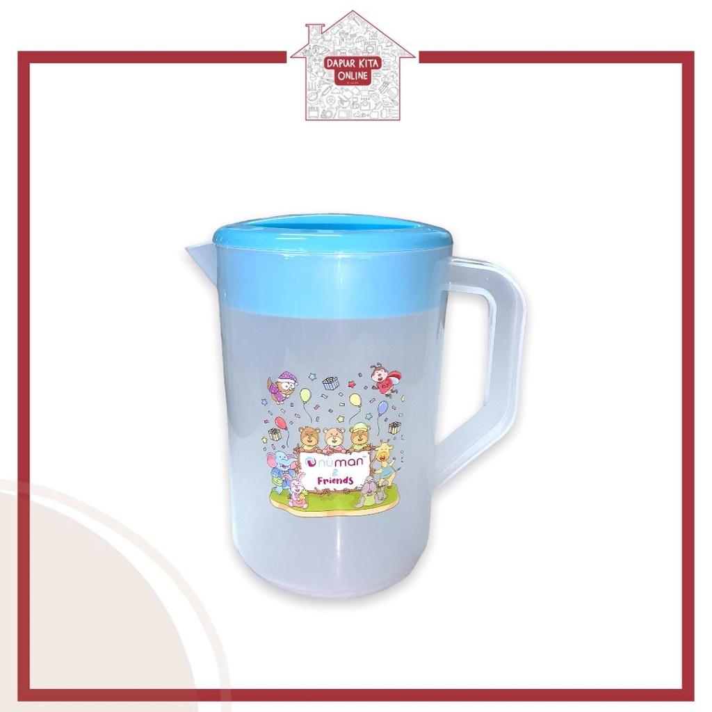 Jual Teko Air 1,5 L Numan K1-001 / Teko Air 2.1 L Set Gelas Numan K1 ...