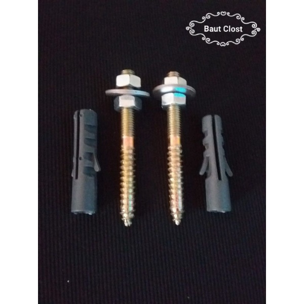 Jual baut closet Baut antara closet ke lantai | Shopee Indonesia