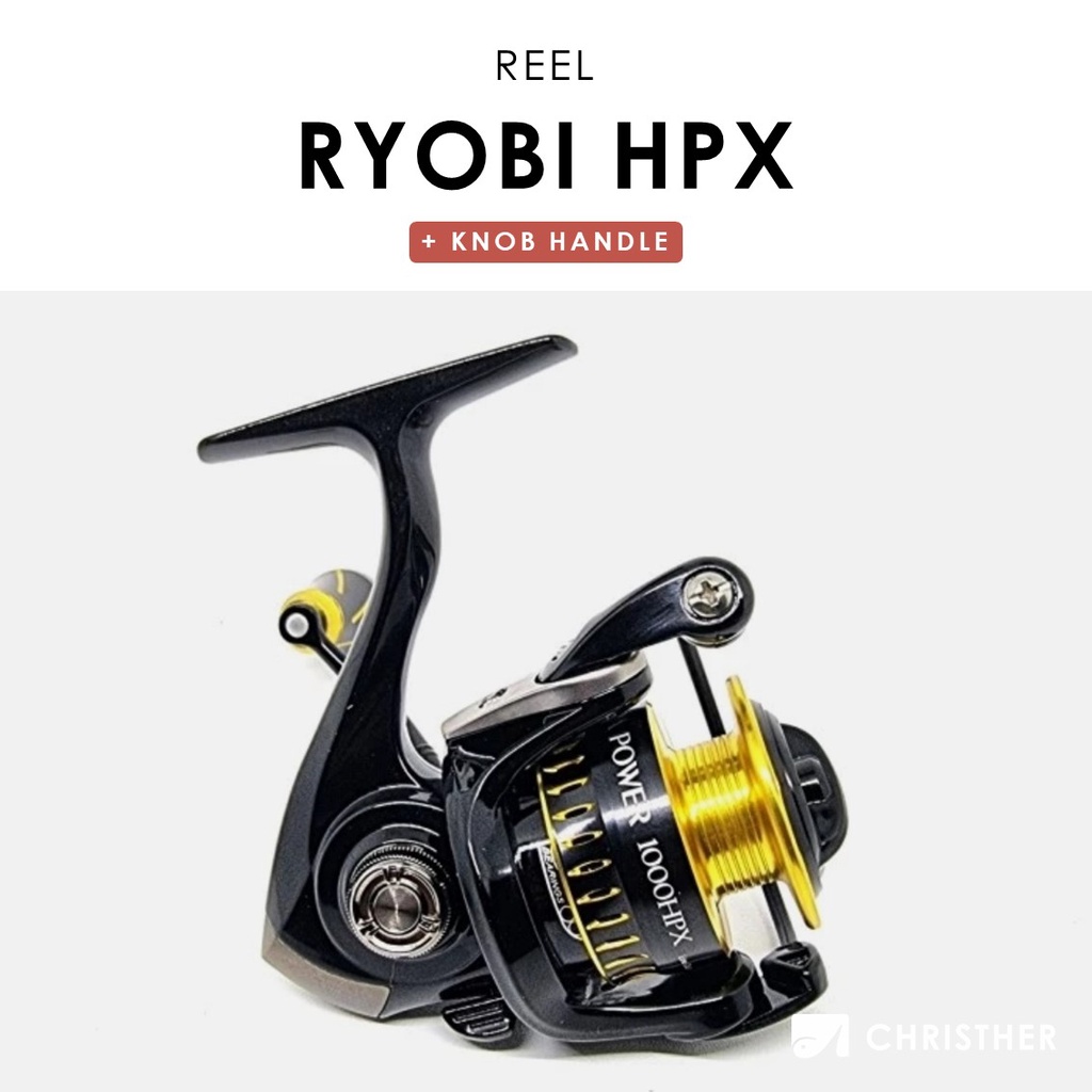 Jual Reel RYOBI ULTRA POWER 1000 HPX + BONUS Knob Handle / Reel Pancing Spinning Fishing Reel ...