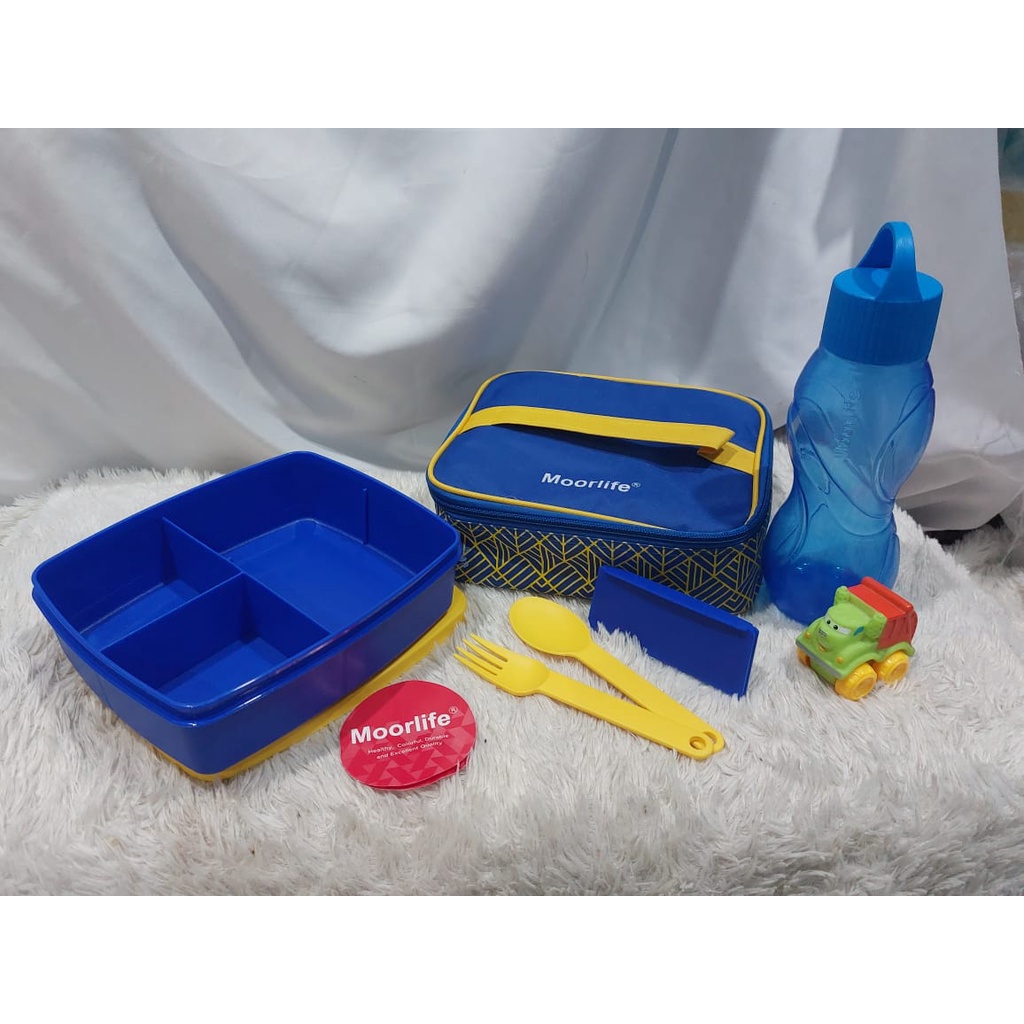 Jual moorlife qiana set lunch box wadah bekal | Shopee Indonesia