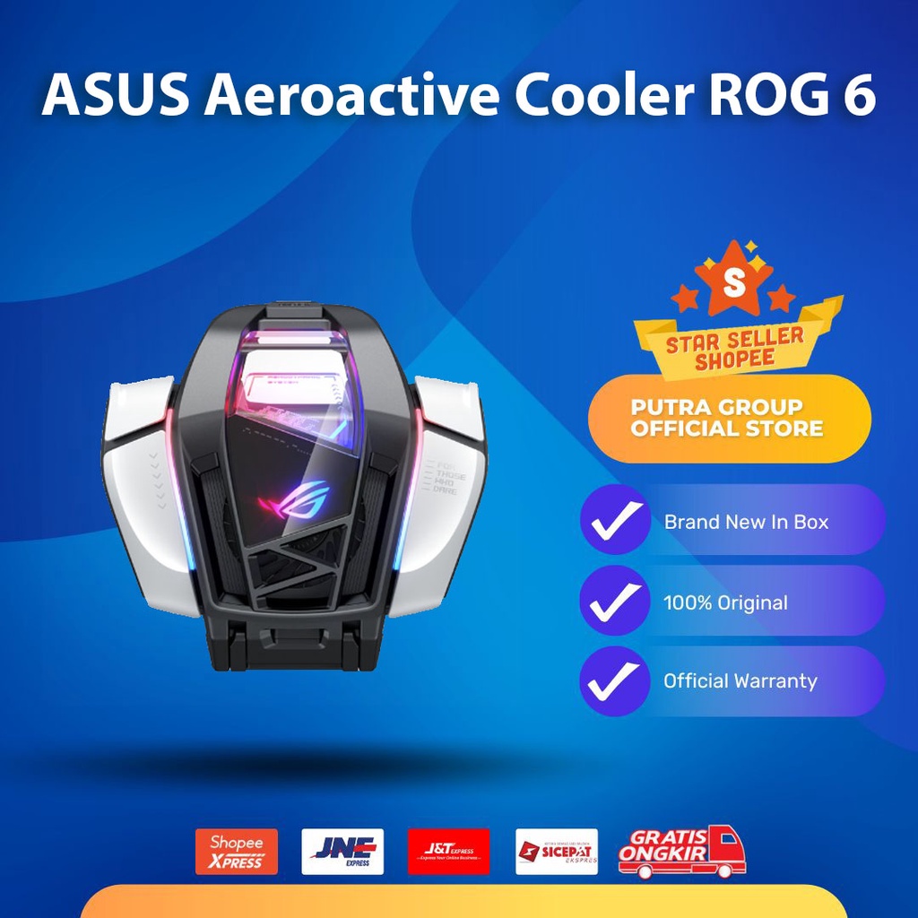 Jual (RESMI) Aeroactive Cooler For Asus ROG Phone 6s 6 Pro Original ...