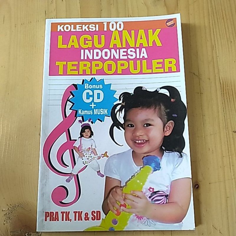 Jual BUKU KOLEKSI 100 LAGU ANAK INDONESIA TERPOPULER,PRA TK DAN SD ...