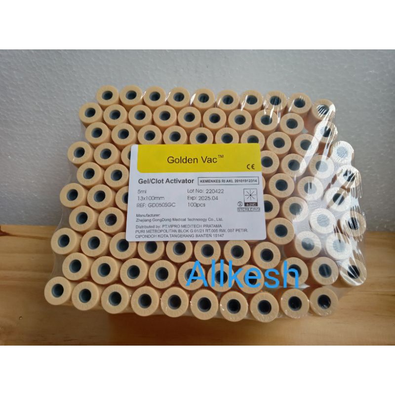 Jual Tabung Gel Clot Activator/ Tabung PRP / Tabung SST | Shopee Indonesia