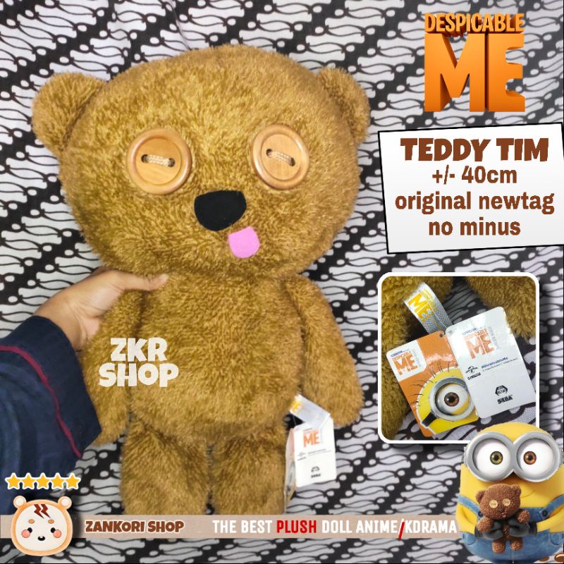 Jual RARE ITEM!!! BONEKA TEDDY TIM MINION ORIGINAL (DESPICABLE ME ...