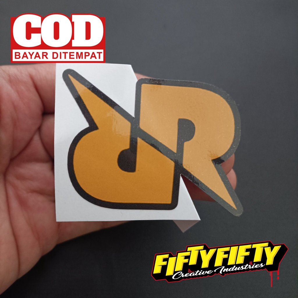 Jual Stiker Print Cut ESPORT RRQ Stiker Printing Laminasi Glossy Stiker ...