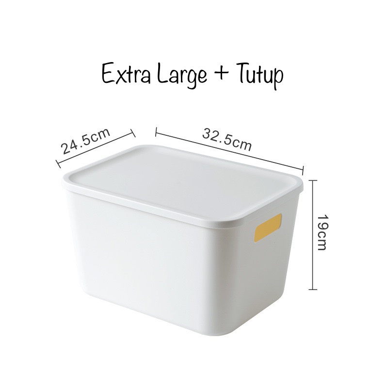 Jual Storage Box Organiser Kotak Penyimpanan Serbaguna Plastik | Shopee ...