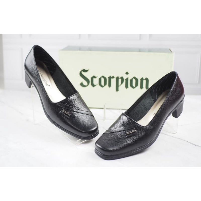 Jual SEPATU KULIT WANITA SCORPION 3478 ASLI ORIGINAL | Shopee Indonesia