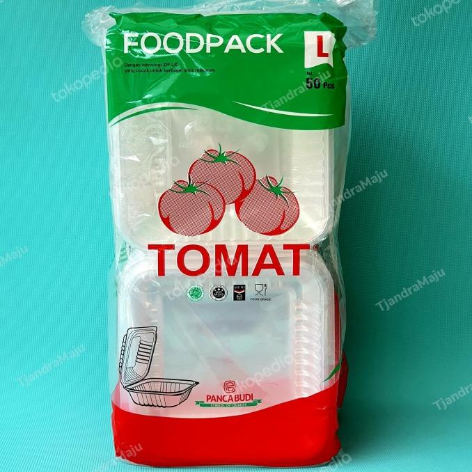 Jual KOTAK MAKANAN/PLASTIK MIKA MAKANAN/FOODPACK/FOOD PACK L / LARGE ...