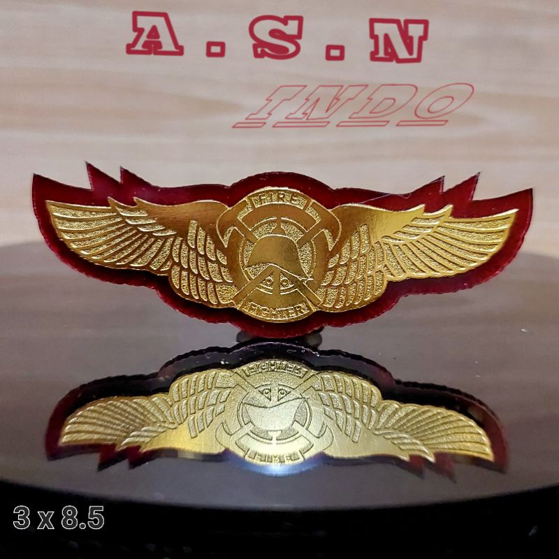 Jual Lencana Pemadam Damkar Wing Damkar Pin Damkar Pin Pemadam | Shopee ...