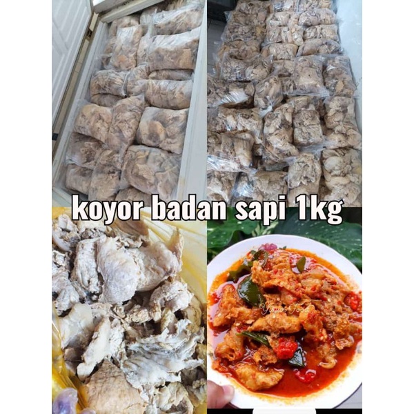 Jual Koyor Sapi 1kg | Shopee Indonesia