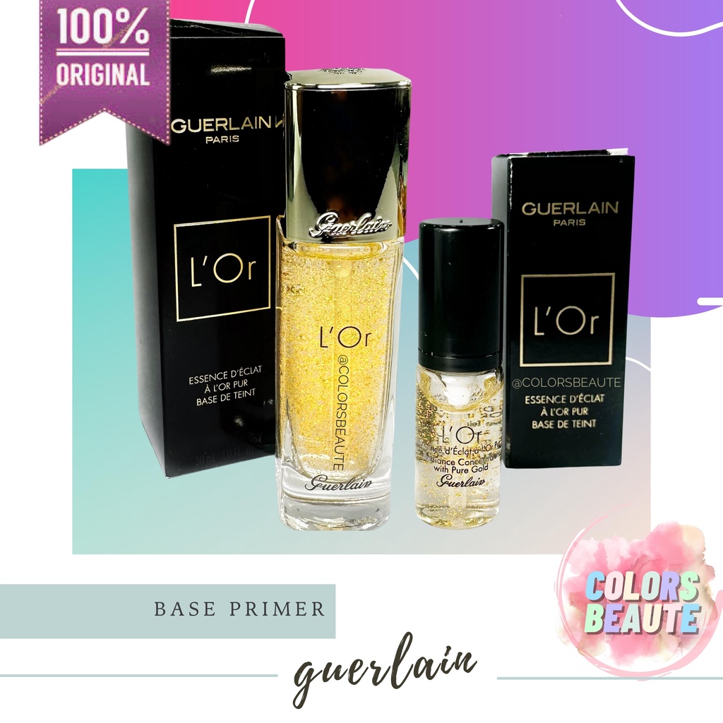 Jual Guerlain LOR Radiance Concentrate With Pure Gold Makeup Base ...