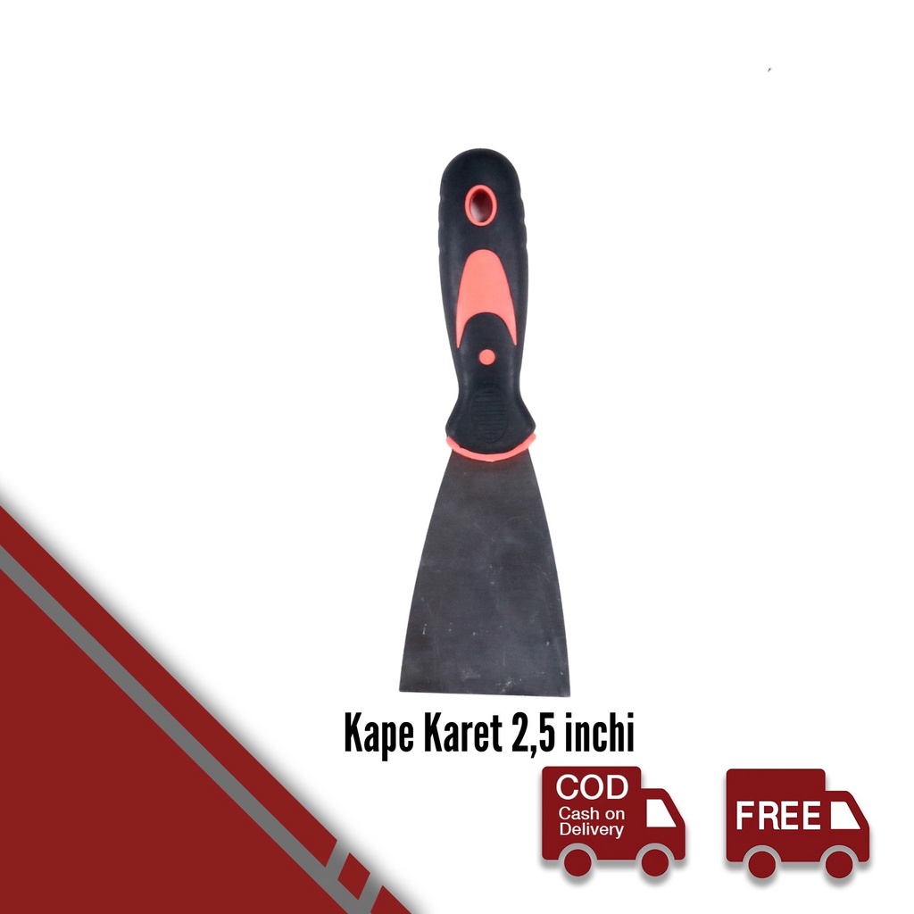 Jual Kape Cat Gagang Fiber Scraper Karet Lentur Skrap Anti Slip 1,5 ...