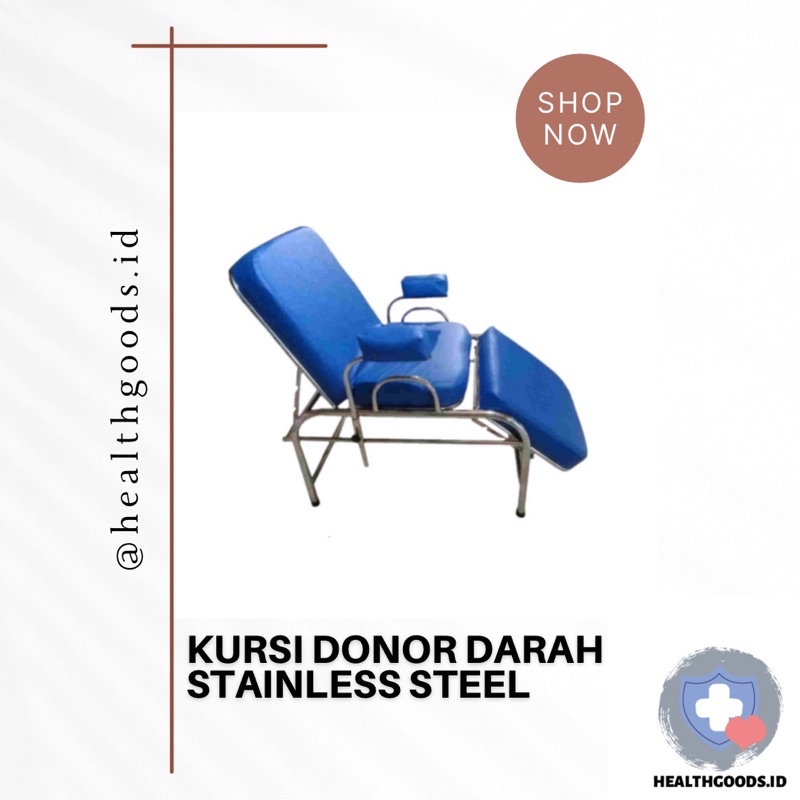 Jual Kursi Donor darah Pasien Rumah sakit Stainless Steel | Shopee ...