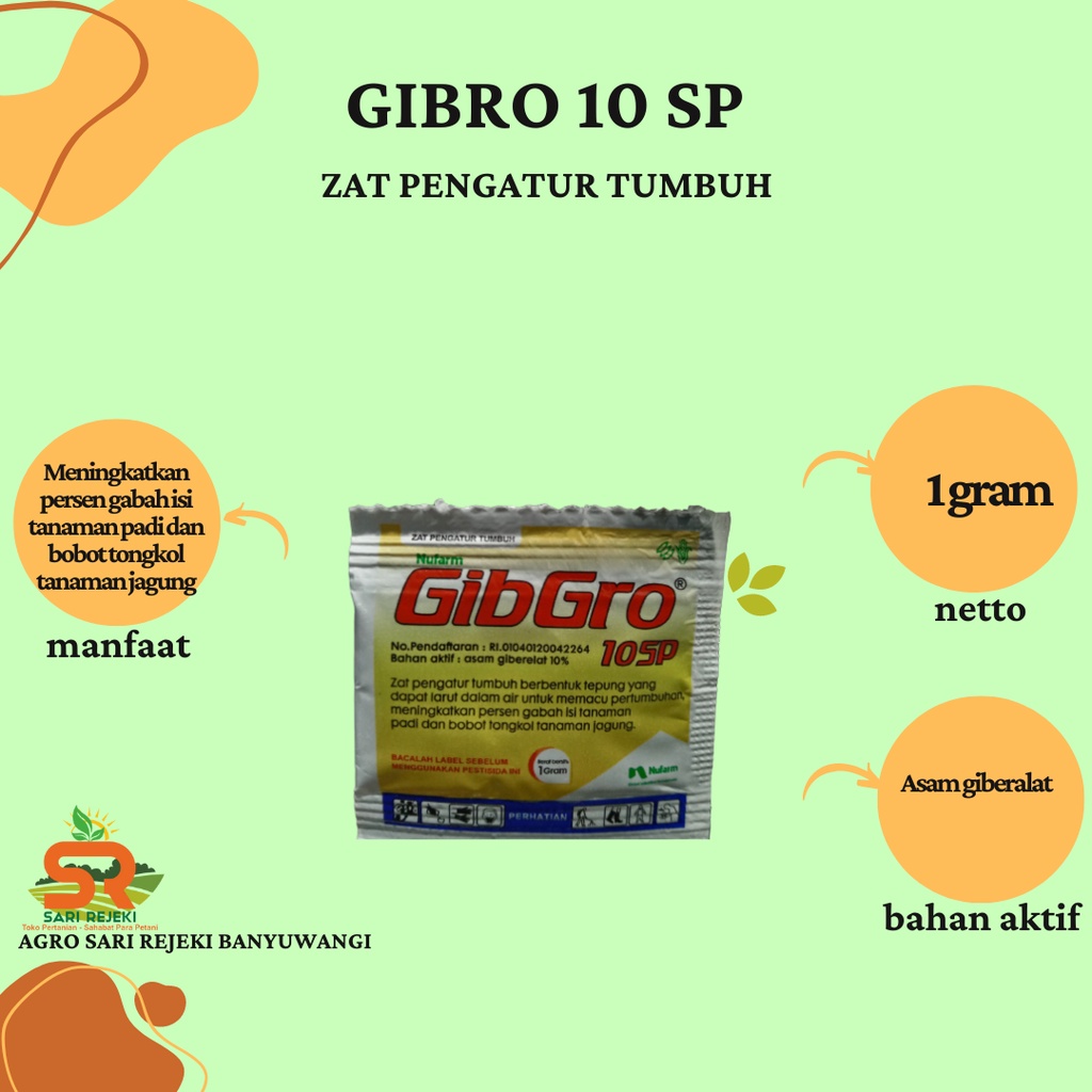 Jual GIBGRO 10SP 1GRAM ZPT | Shopee Indonesia
