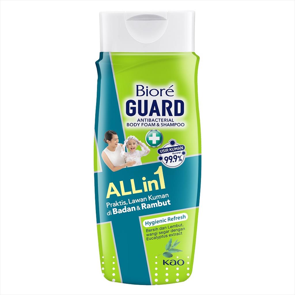 Jual Biore Guard Body Foam All in 1 Hygienic Refresh 100 ml | Shopee ...