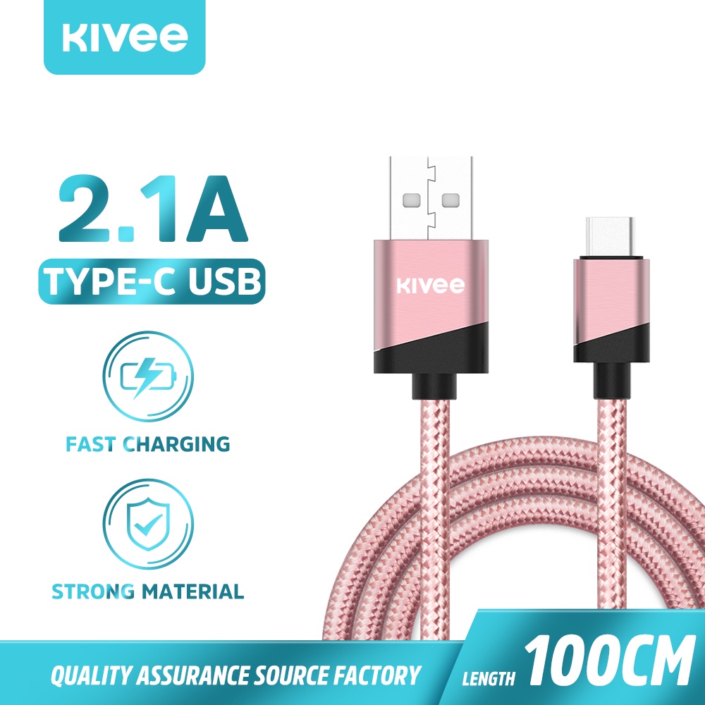 Jual KIVEE Data Cable Charging Cable Fast Charging Crystal Shine Kabel ...