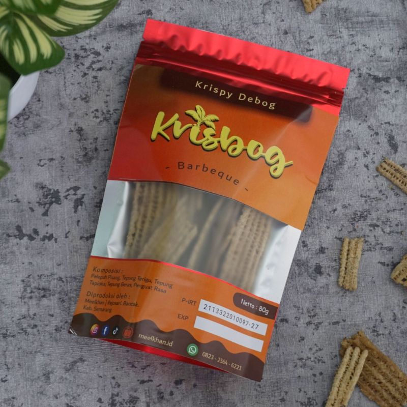 Jual Keripik Debog Barbeque Premium | Krispy Debog | Camilan Kekinian ...