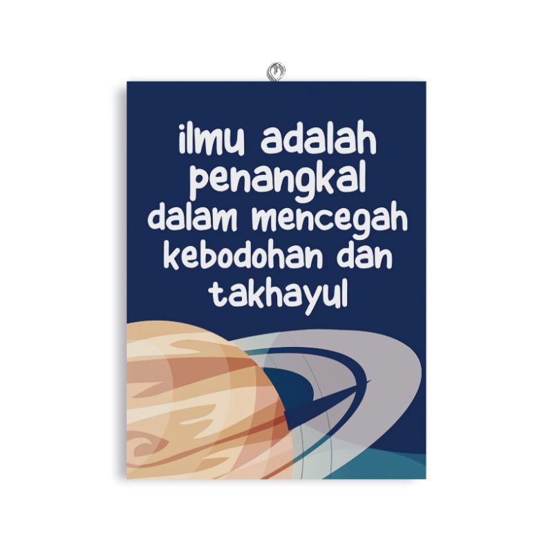 Jual Hiasan Dinding Quotes Motivasi Pajangan Dinding Sekolah Poster ...