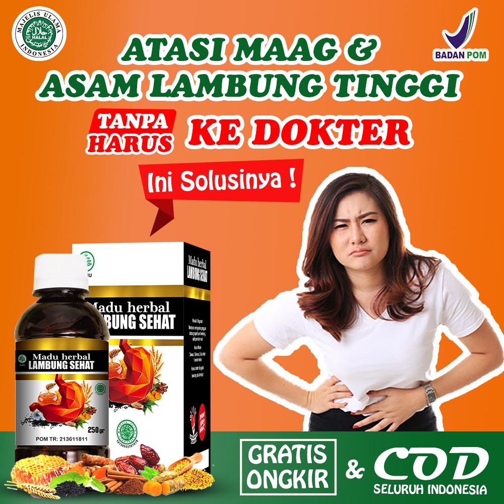 Jual Madu Herbal Lambung Sehat Obat Lambung Paling Alami untuk ...