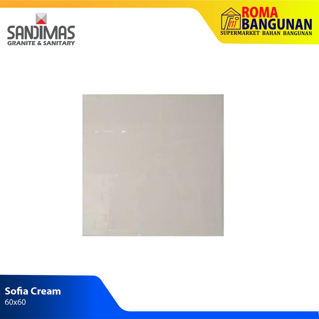 Jual Sandimas Granit Lantai polos / Granite Lantai sofia Cream 60x60 ...