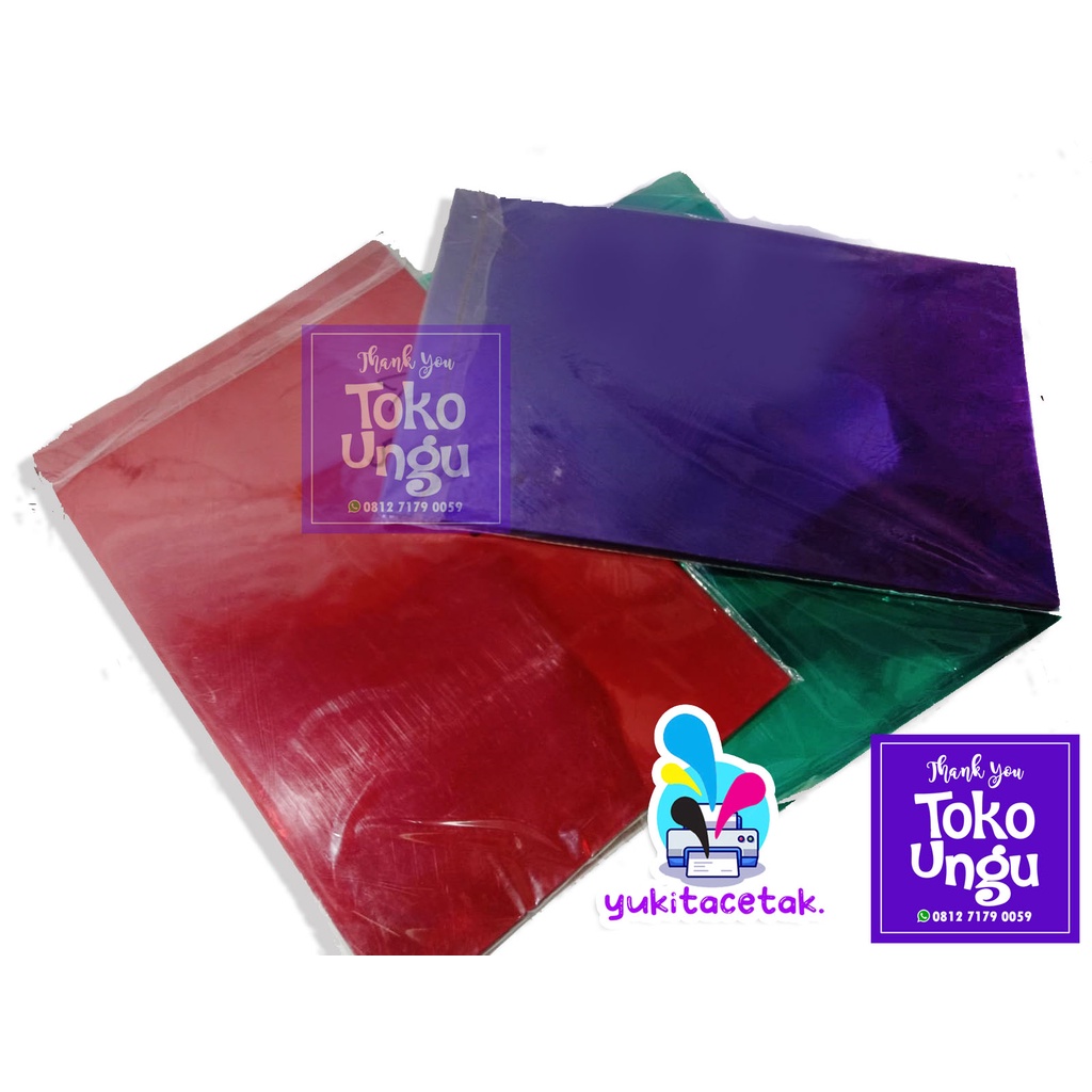 Jual Plastik Mika/cover jilid | Shopee Indonesia