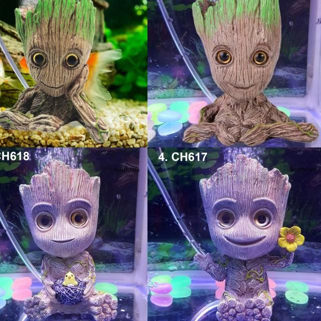 Jual Baby Groot Hiasan Akuarium Decoration Aquarium Ornamen Air stone ...
