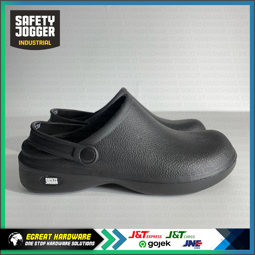 Jual Sandal Safety Jogger BESTLIGHT1 BLACK OB SRC Anti Slip | Shopee ...