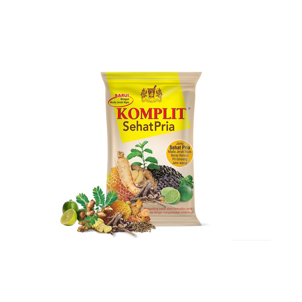 Jual Jamu Sehat Pria Komplit Sido Muncul isi 10 Sachet untuk menjaga ...