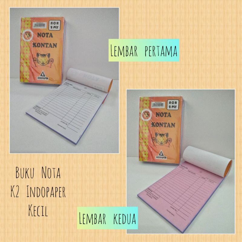 Jual Buku Nota Kecil 2play Indopaper | Shopee Indonesia