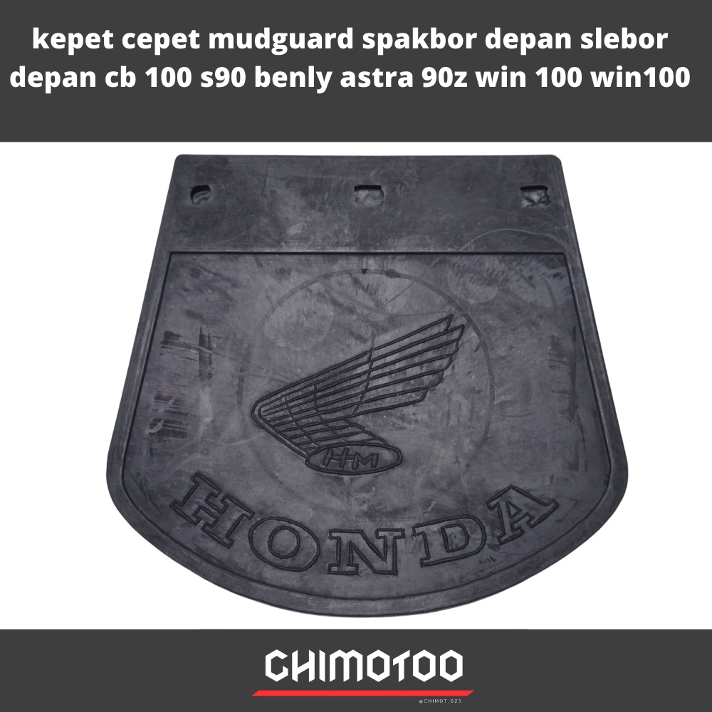 Jual Karet Kepet Cepet Mudguard Spakbor Depan Slebor Depan Honda Cb 100 ...
