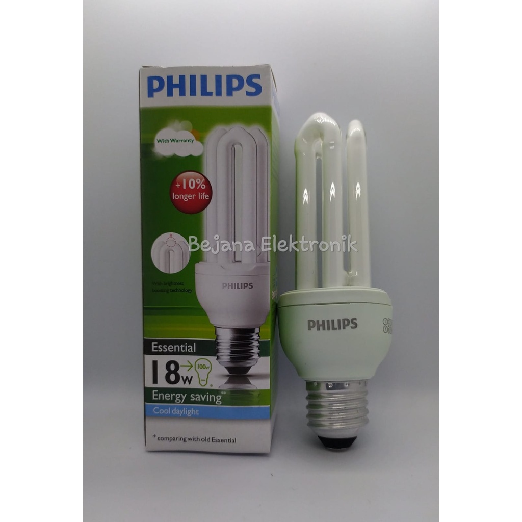 Jual Lampu Philips Essential 18w Putih | Shopee Indonesia