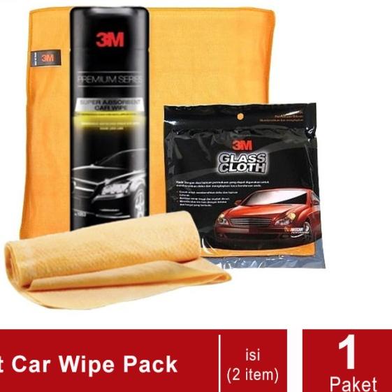 Jual Paket Car Wipe Pack 3M - Premium Car Wipe & Glass Cloth | Shopee ...