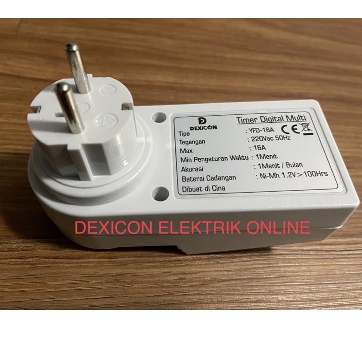 Jual Timer digital stop kontak/stop kontak timer digital/stop kontak on ...