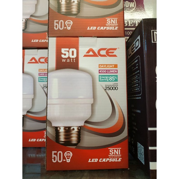 Jual LAMPU LED CAPSULE ACE 50W LAMPU LED KAPSUL LED CAPSULE ACE 50W ...