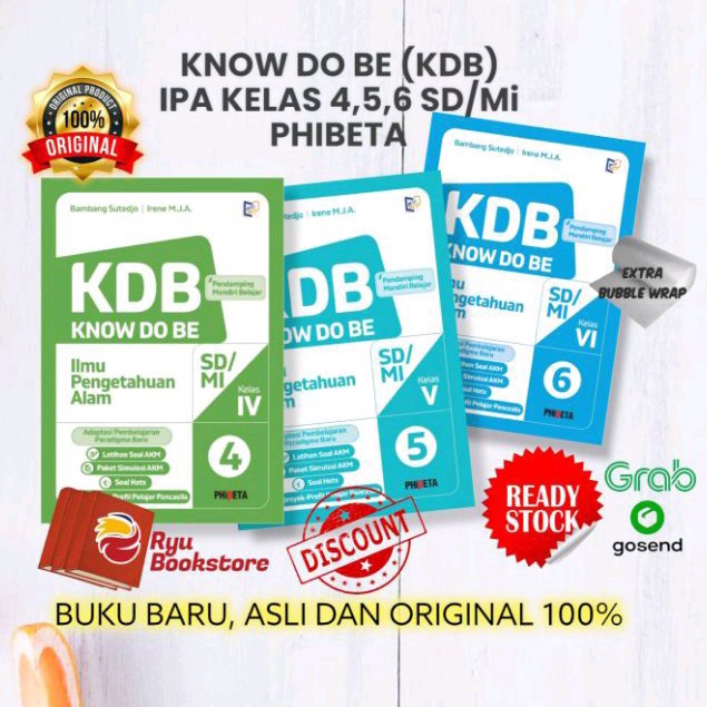 Jual Buku KDB IPA Kelas 4, 5, 6 SD/Mi Penerbit Phibeta | Shopee Indonesia