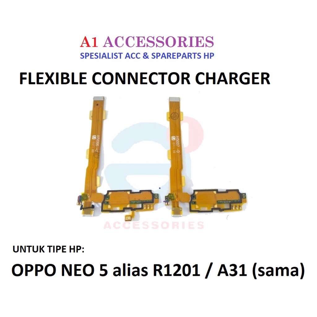 Jual FLEXIBLE OPPO R1201 /A31 FLEKSIBEL FLEXIBEL KONEKTOR CAS CHARGER ...
