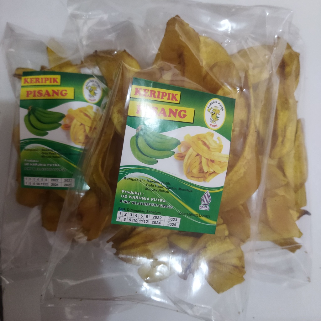 Jual Keripik Pisang Manis "Karunia Putra" 50gr | Shopee Indonesia