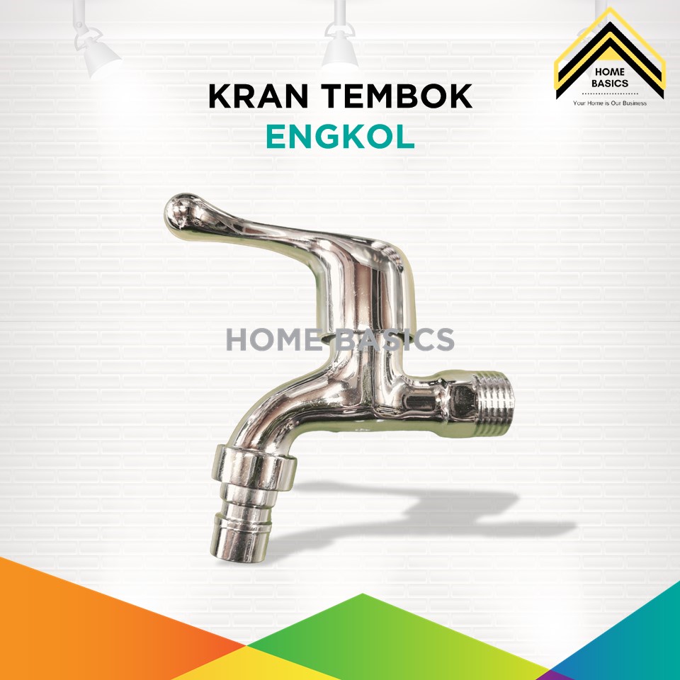 Jual Kran Tembok / Kran Taman / Kran Air / Keran Dinding - Kran Engkol ...