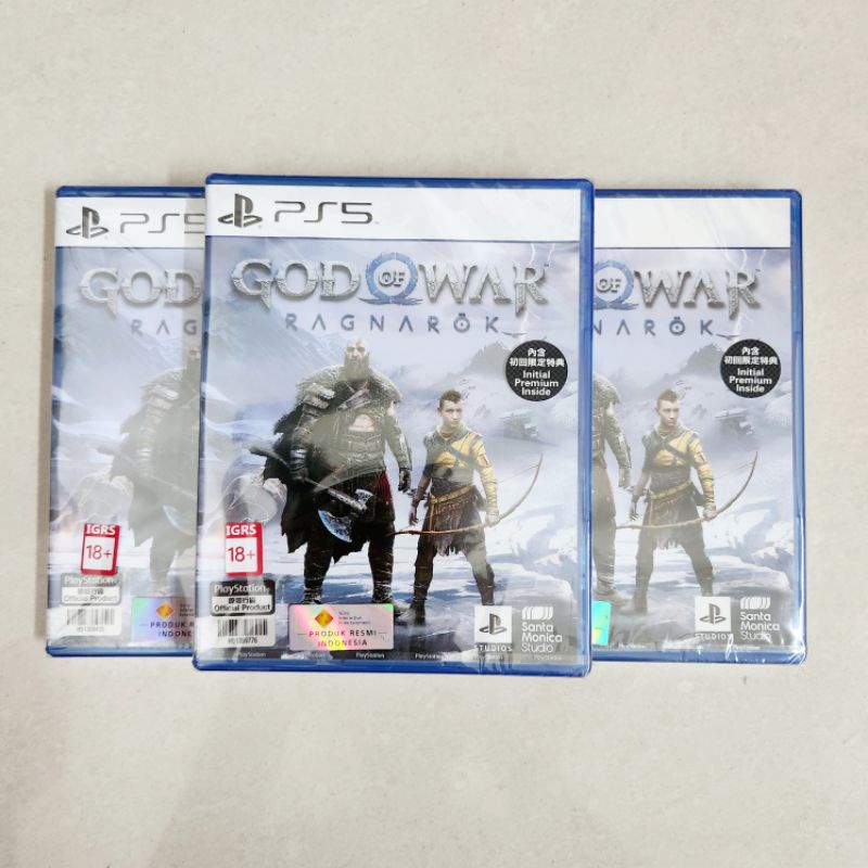 Jual God of War Ragnarok GoW PS5 Playstation 5 Game Kaset BD | Shopee ...