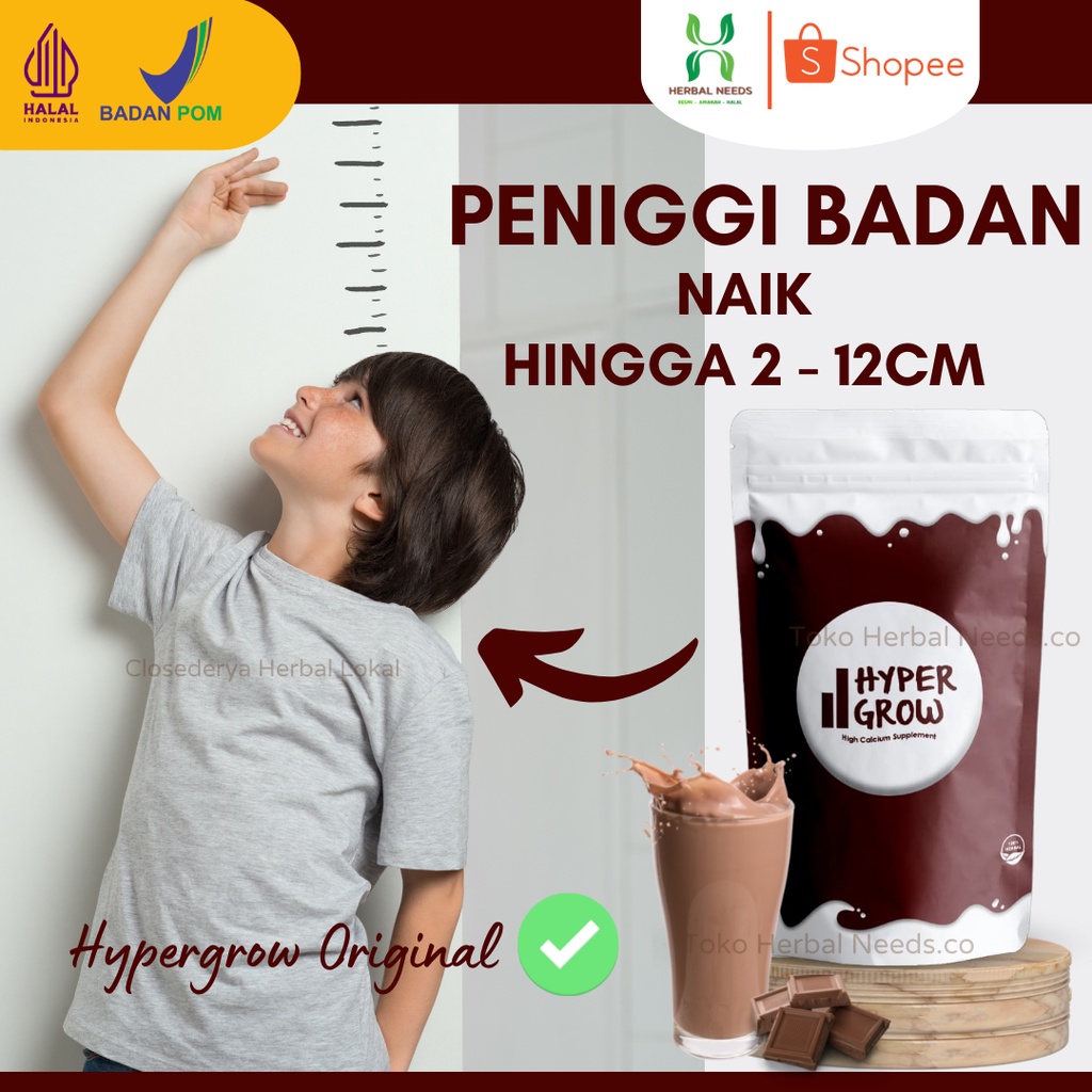 Jual (TERLARIS) HYPERGROW 100% ORIGINAL SUSU PENINGGI BADAN REMAJA ANAK ...